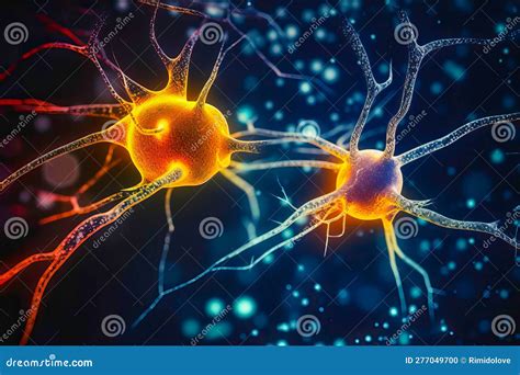 An Image Of Neurons Involved In The Processing Of Spatial Relationships