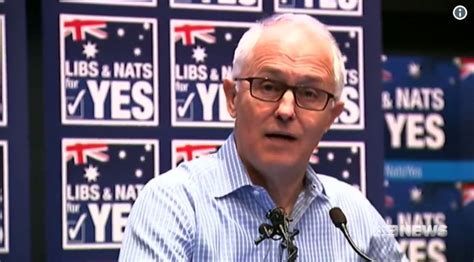 Australian Pm Malcolm Turnbull Urges Yes Vote In Non Binding Marriage
