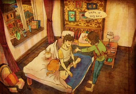50 Illustrations Qui Montrent Que Le Véritable Amour Se Ressent Dans