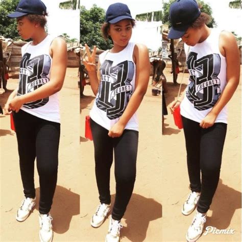 16 Yr Old Actress Regina Daniels Goes Completely Braless In New Photos
