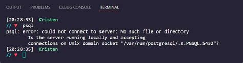Basic Postgresql On The Command Line Kristens Developer Blog