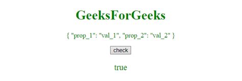 javascript check if a string is a valid json string geeksforgeeks