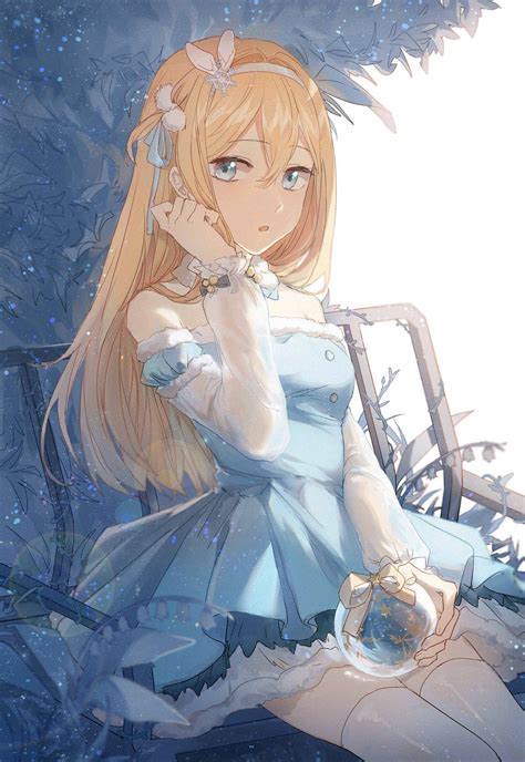 Cute Anime Blonde Girls Wallpapers Wallpaper Cave