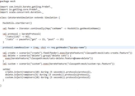 getting run crashed when i run the karate gatling with gradle stack