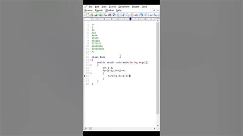 java program print diagram editplus youtube