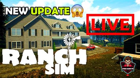 Ranch Simulator New Update😮 I Live Gameplay I Ashugameon Youtube