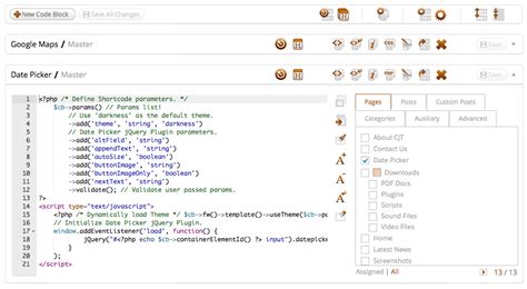 features css and javascript toolbox
