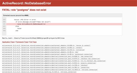 nodatabaseerror role postgres does not exist · issue 127 · iic2143