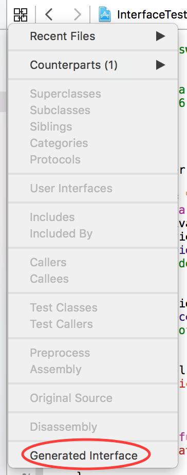 ios create header and implementation file in swift itecnote