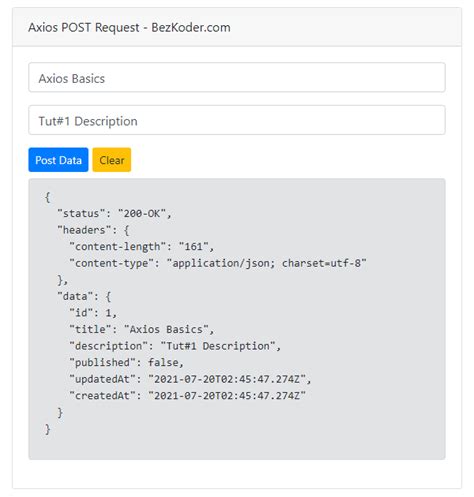 axios tutorial get post put delete request example