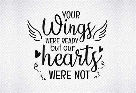 Your Wings Were Ready Graphic By Svg Den · Creative Fabrica