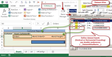 create excel report in ssis using a template export