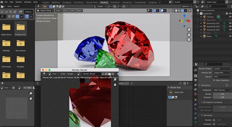 rendering render result looks different than render view blender images