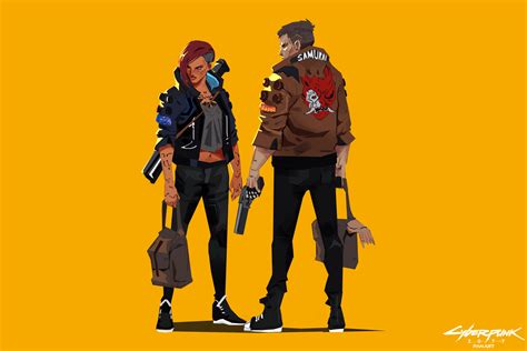 Female And Male V Fan Art R Cyberpunkgame