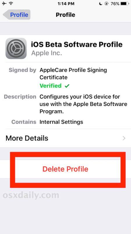 How To Remove Ios Beta Profile And Opt Out Of Ios Beta Updates