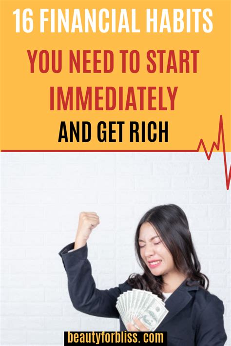 16 Financial Habits Of Successful People Beauty For Bliss Personal