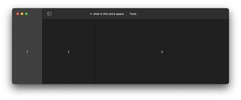 swift how can i remove the mysterious padding in mac swiftui using
