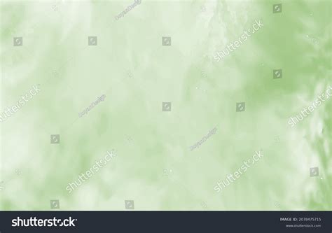 Green Soft Watercolor Background Vector Illustration Stock Vector