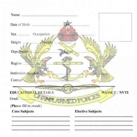 Gaf Enlistment 2023 2024 Ghana Armed Forces Headquarters
