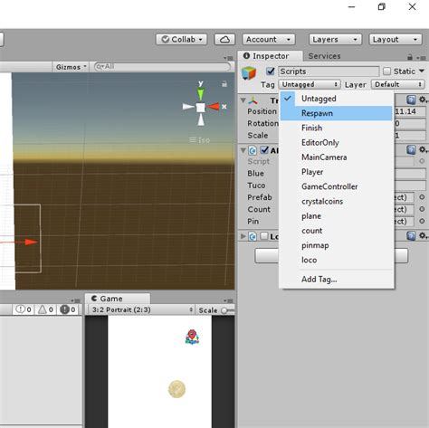 unity3d tutorial finding game objects within script