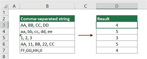 count comma separated values in a cell