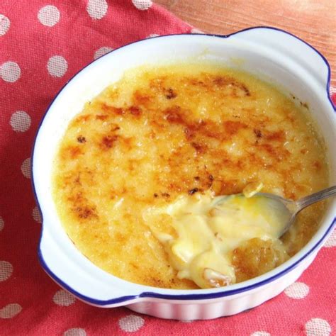 Saffron Orange Blossom Water Crème Brûlée