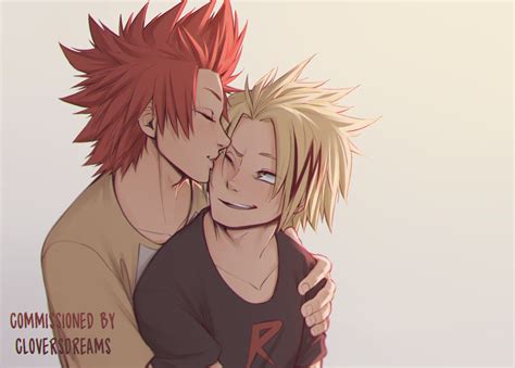 Kirikami Kaminari Denki Kirishima Eijirou Boku No Hero Academia Bnha