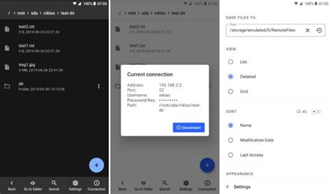 remotefiles is a sftp client for android and ios using