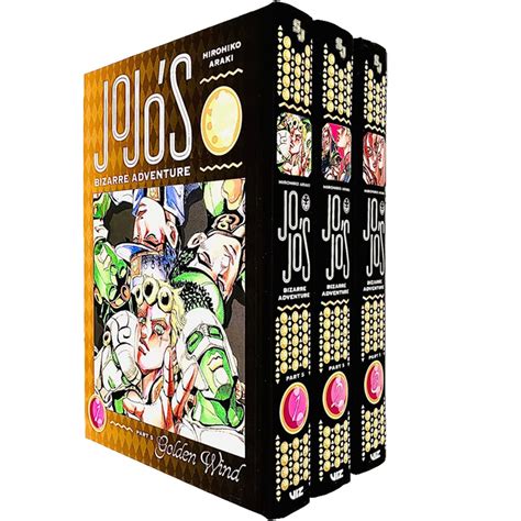 Jojos Bizarre Adventure Part 5 Golden Wind Vol 1 3 Collection 3 Books