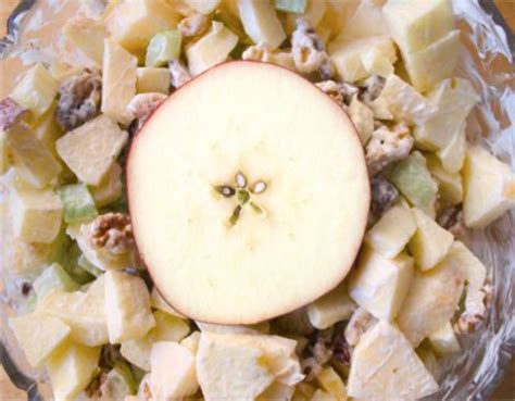 Arriba 65 Imagen Receta De Ensalada De Manzana Dulce Abzlocal Mx