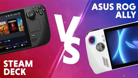 Steam Deck Vs Asus Rog Ally Specs Price And More Wepc