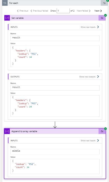 azure logic apps updating json array in logicapp stack