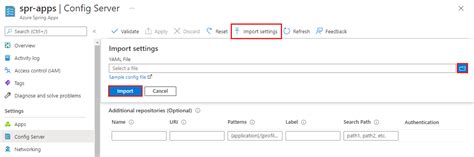 configure your managed spring cloud config server in azure spring apps