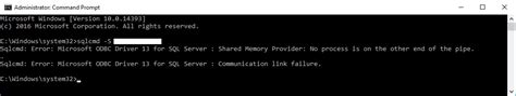 sql server cannot connect to a severe error occurred on the current