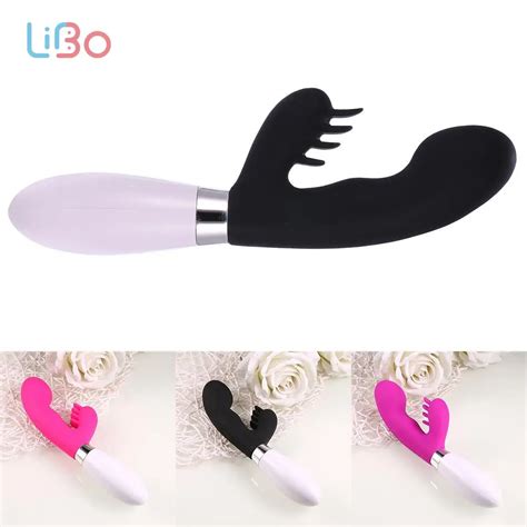 Li Bo Barbed G Spot Rabbit Vibrator 36 Speeds Sex Toys For Women