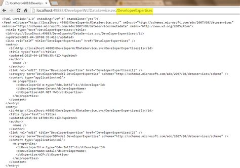 step by step approach to create a wcf data service codeproject