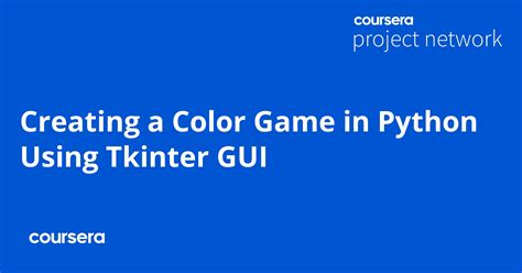 creating a color game in python using tkinter gui