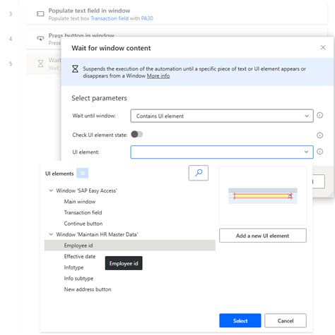 create an sap desktop flow by using power automate desktop power