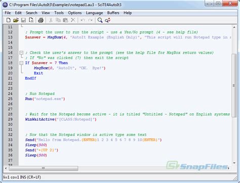 autoit screenshot and download at