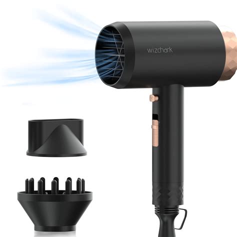 Buy Wizchark Hair Dryer With Diffuser Ceramic Ionic Blow Dryer For
