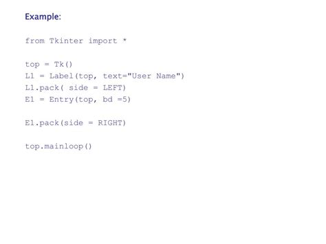 ppt 18 python gui programming tkinter powerpoint