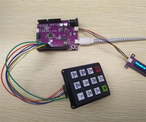 arduino define keypad layout circuit boards