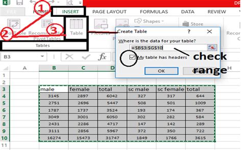 1 create table