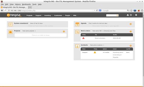 integria ims the itil management system mozilla firefox 008 unixmen