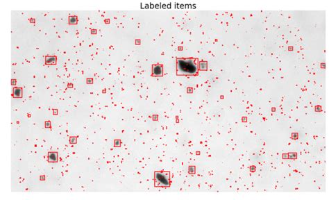 using python and opencv to analyze airborne particles on a slide