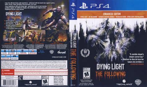Dying Light Enhanced Edition Ntsc 2016 Ps4 Cover Dvdcover Com
