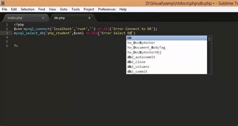 php and mysql select insert update and delete part1 youtube