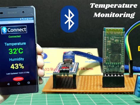 wireless temperature monitoring using dht 11 arduino