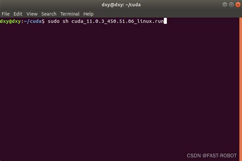 ubuntu18 04安装cuda和cudnn ai技术聚合