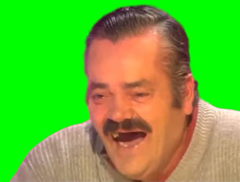 El Risitas Laughing Spanish Laughing Guy Meme Green Screen Creatorset